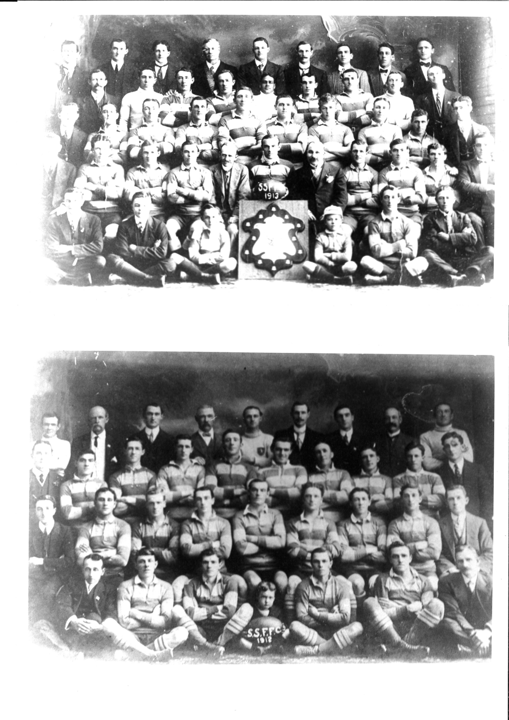 Harold Horder and his brothers Roy and Clarrie